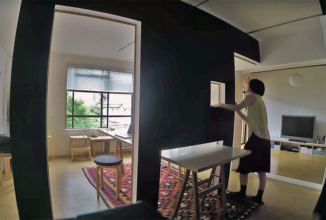 Japanese Apartment Moving Walls