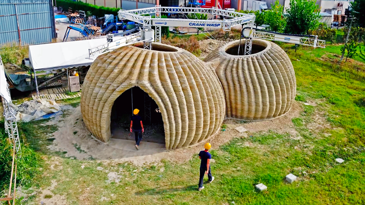 Wasp 3D-prints eco-homes from local raw earth for $1K – *faircompanies