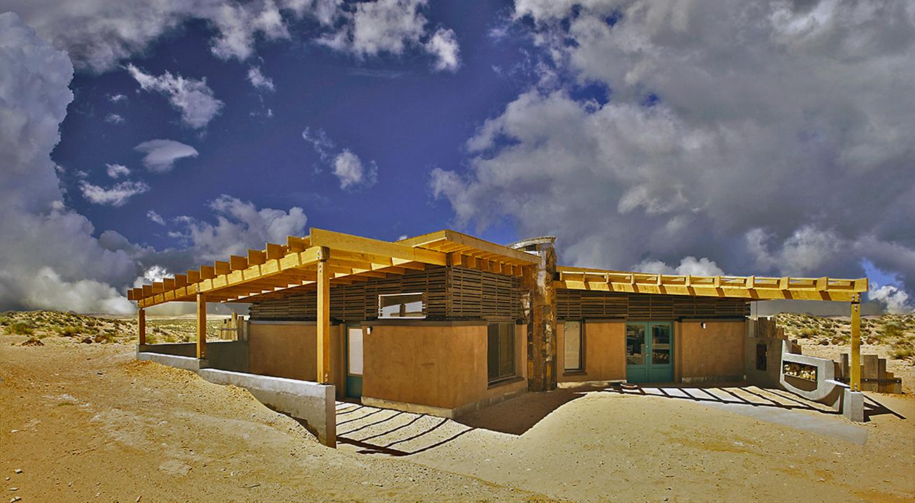 Desert dream home quest in Bluff: locally sourced, passive A/C ...